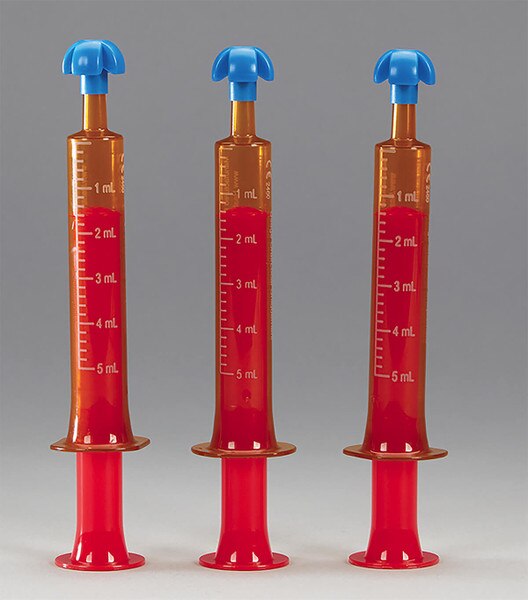 Comar, Oral Amber Syringe With Cap, 5ml | DiNovo