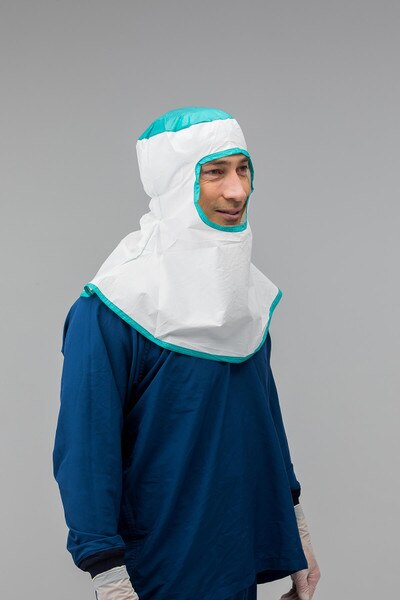 Veltek Easy2Gown 1800P, SMS Hood With Open Face | DiNovo