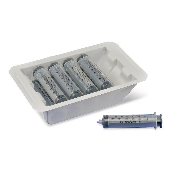 Cardinal Health Monoject, Luer Lock Syringe Pharmacy Tray | DiNovo