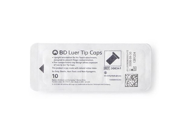 Becton Dickinson Luer-Lok™, Syringe Tip Cap Tray | DiNovo