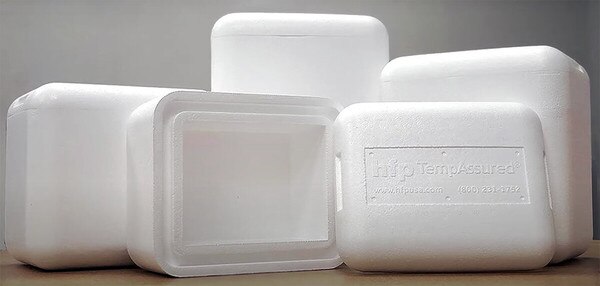 Houston Foam, 1.5" EPS Cooler, 8" x 6" x 7", No Box | DiNovo