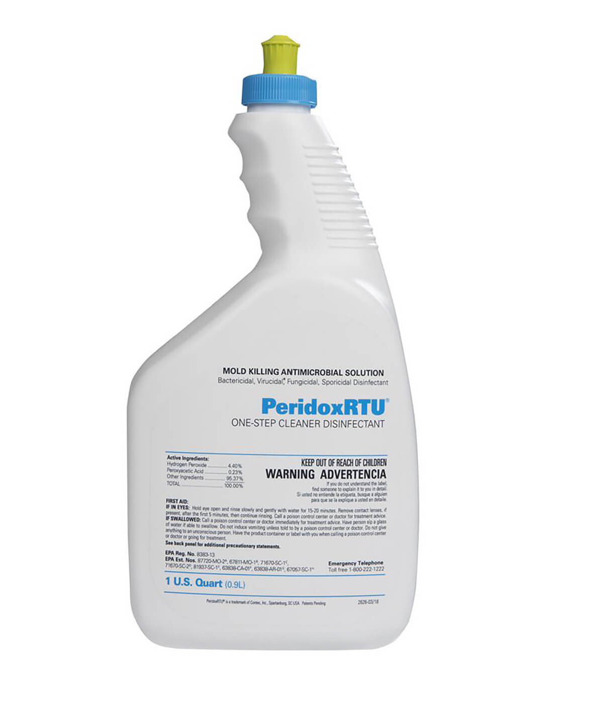 Contec Peridox RTU, Re-Closable Bottle, 32oz | DiNovo