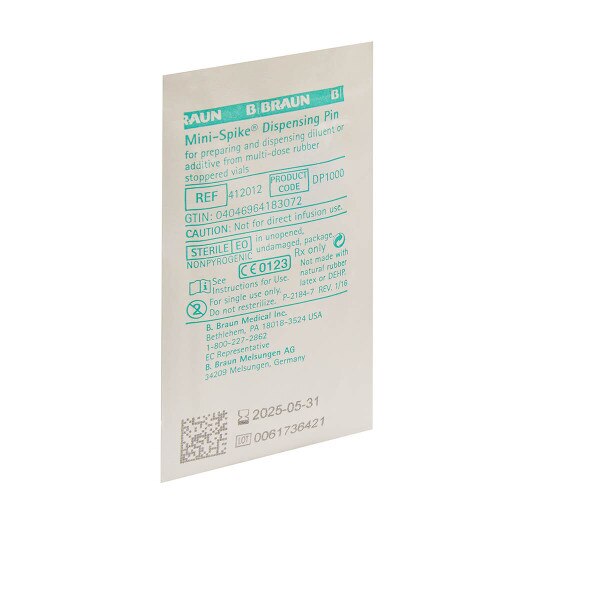 B.Bruan MINI-SPIKE®, Luer Lock IV Dispensing Pin | DiNovo