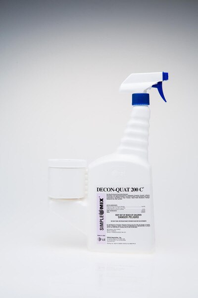 Veltek Decon-Quat 200C, SimpleMix, Trigger Spray, 16oz | DiNovo