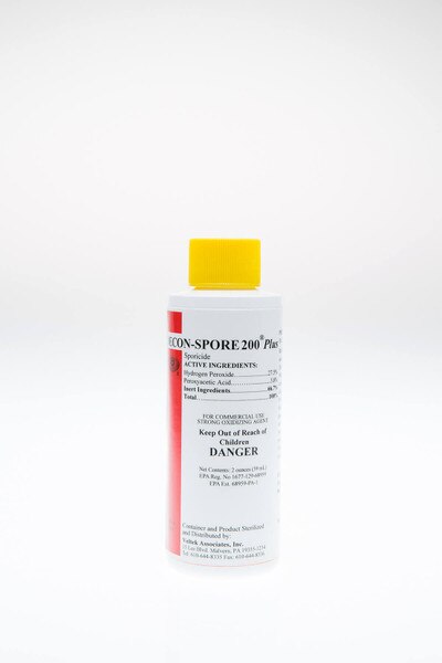 Veltek DECON-SPORE 200 Plus, 0.8oz Concentrate, Sporicidal W/ 16oz of ...
