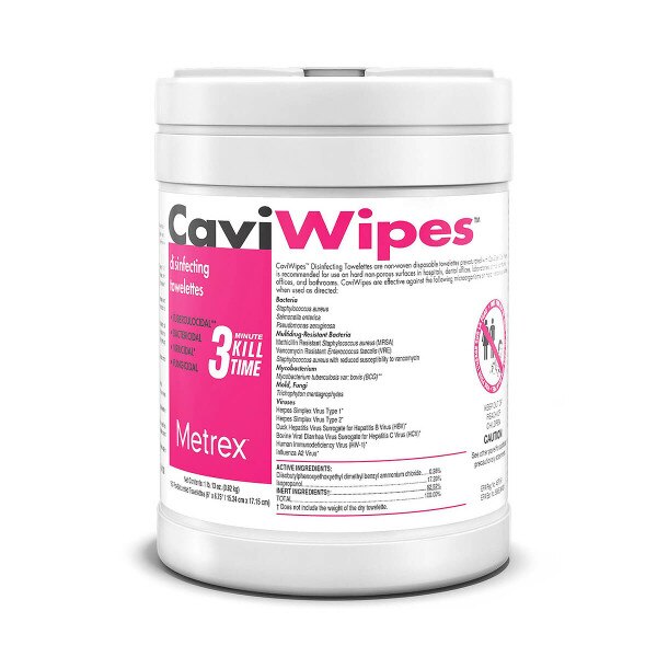 Metrex Surface Disinfectant CaviWipes | DiNovo
