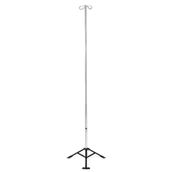 IV POLE, ADJUSTABLE, HOME CARE