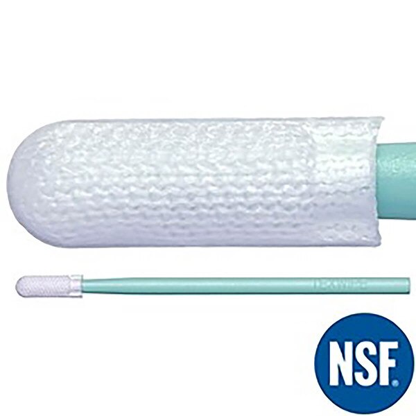TexWipe Alpha, Dry Poly Knit, Small Swab | DiNovo