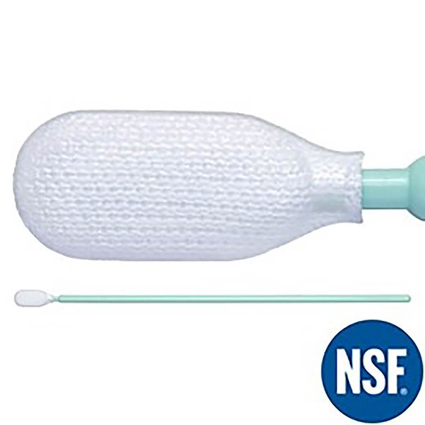 TexWipe Alpha, Dry Poly Knit Swab, Long Handle | DiNovo