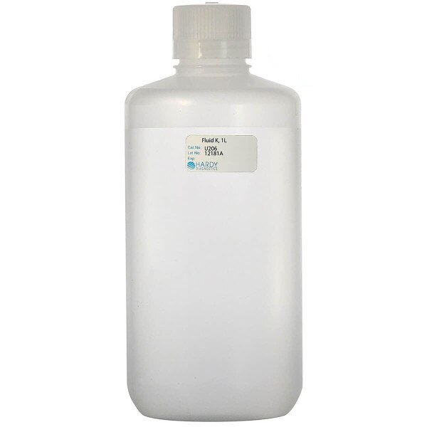 Hardy Diagnostics Fluid K Polypropylene Bottle With Screw Cap, 1,000ml ...